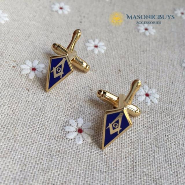 Masonic Cufflinks With Freemason Symbol | MasonicBuys