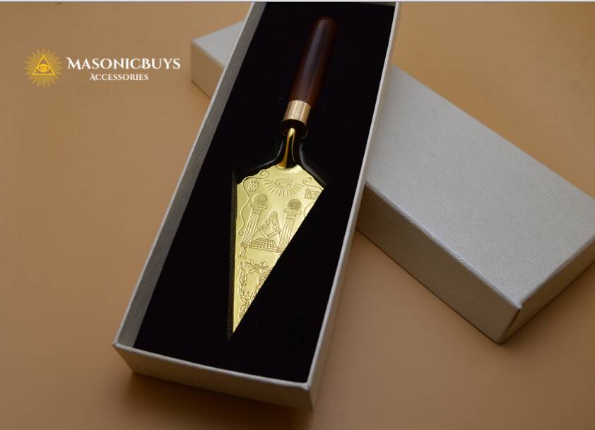 Masonic Trowel With Engraving | MasonicBuys