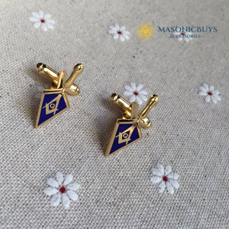 Masonic Cufflinks With Freemason Symbol | MasonicBuys