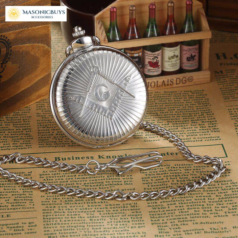 Vintage Silver Masonic Pocket Watch For Freemasons | MasonicBuys
