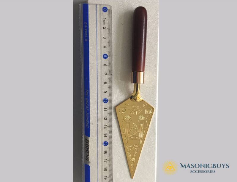 Masonic Trowel With Engraving | MasonicBuys