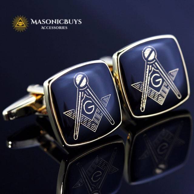Masonic Cufflinks With Freemason "G" Symbol | MasonicBuys