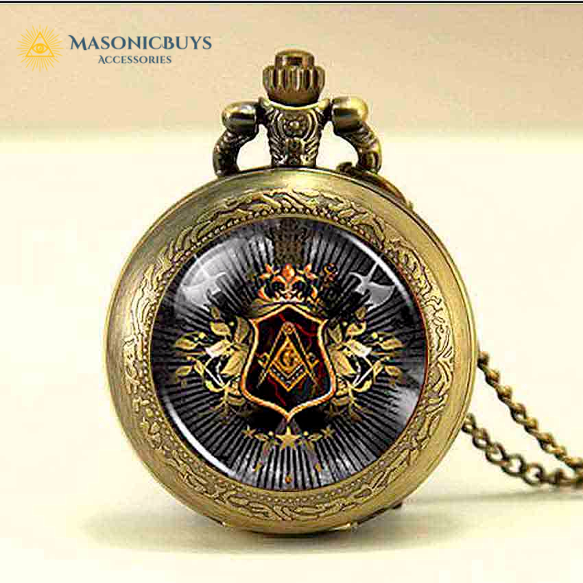 Vintage Masonic Necklace Watch For Women | MasonicBuys