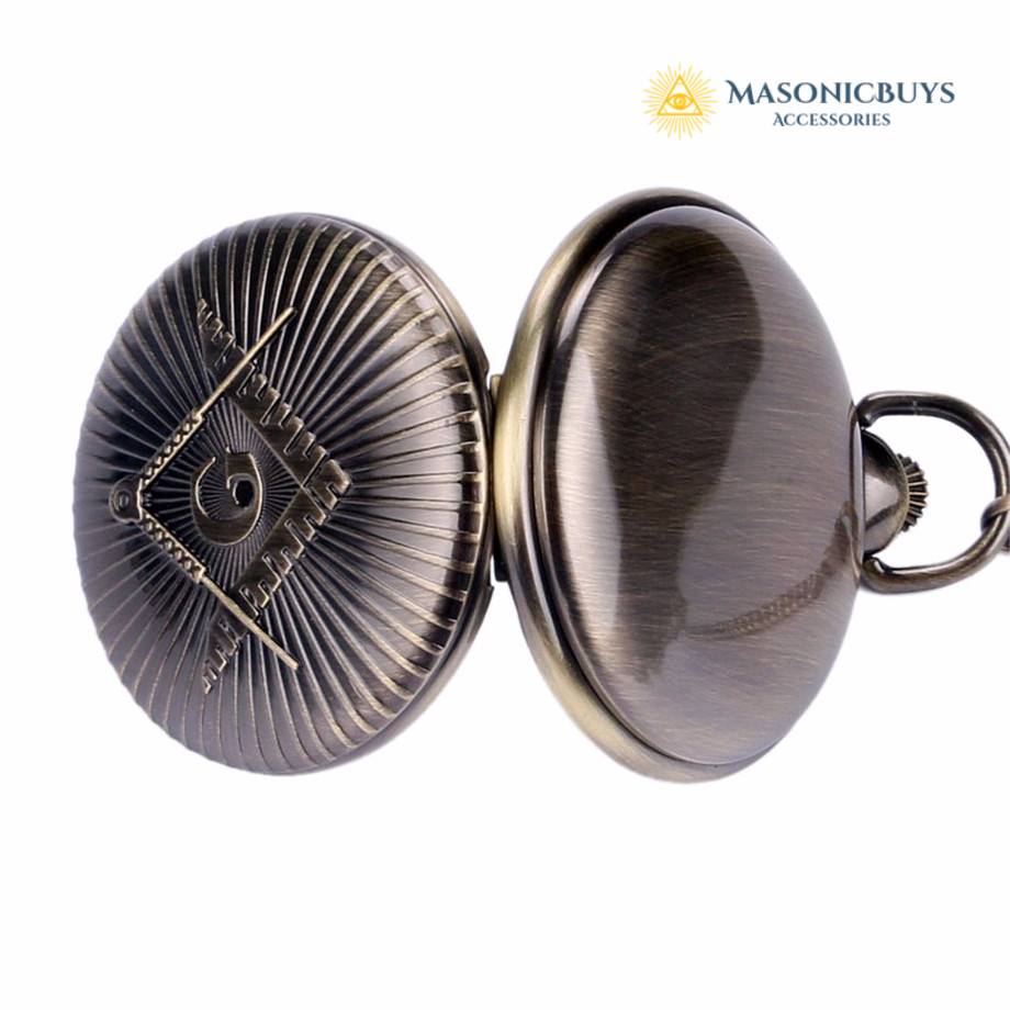 Classic Masonic Pocket Watch With Big "G" Symbol. Available In ...