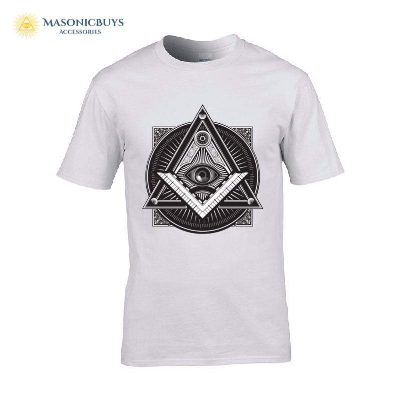 Masonic T-Shirt With Freemason Symbol Design | MasonicBuys