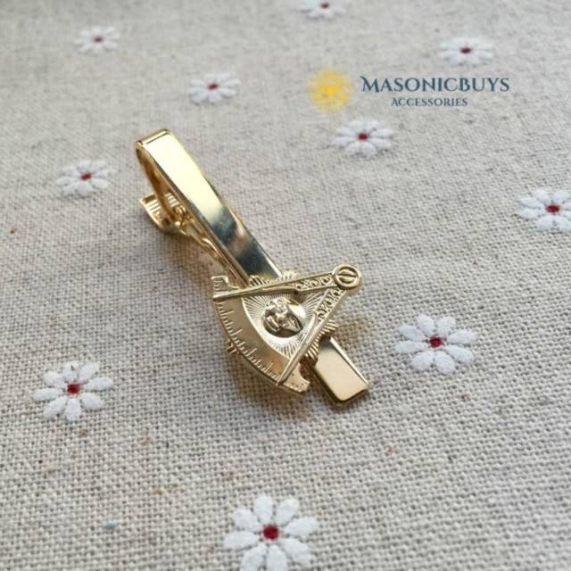 Luxury masonic tie clip | MasonicBuys