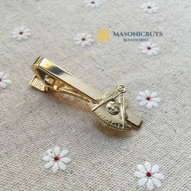 Luxury masonic tie clip | MasonicBuys