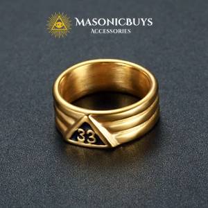 Masonic "Scottish Rite 33rd Degree" Ring | MasonicBuys