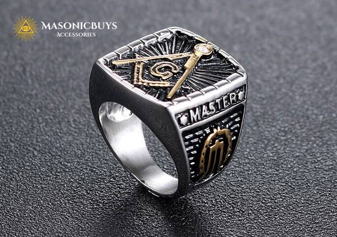 Big Master Mason Masonic Ring | MasonicBuys
