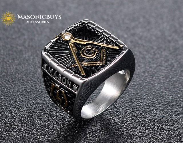 Big Master Mason Masonic Ring | MasonicBuys
