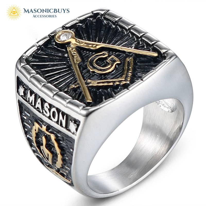 Big Master Mason Masonic Ring | MasonicBuys
