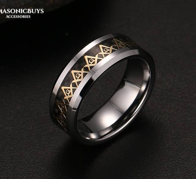Trendy Freemason Ring for Entered Apprentice | MasonicBuys