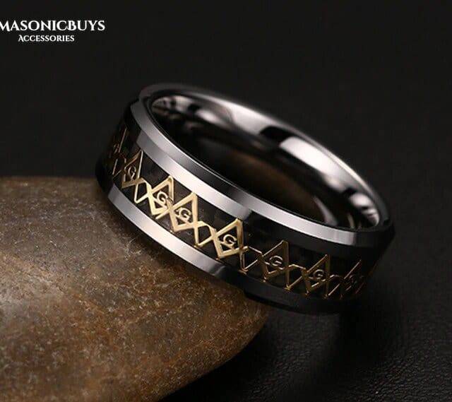Trendy Freemason Ring for Entered Apprentice | MasonicBuys