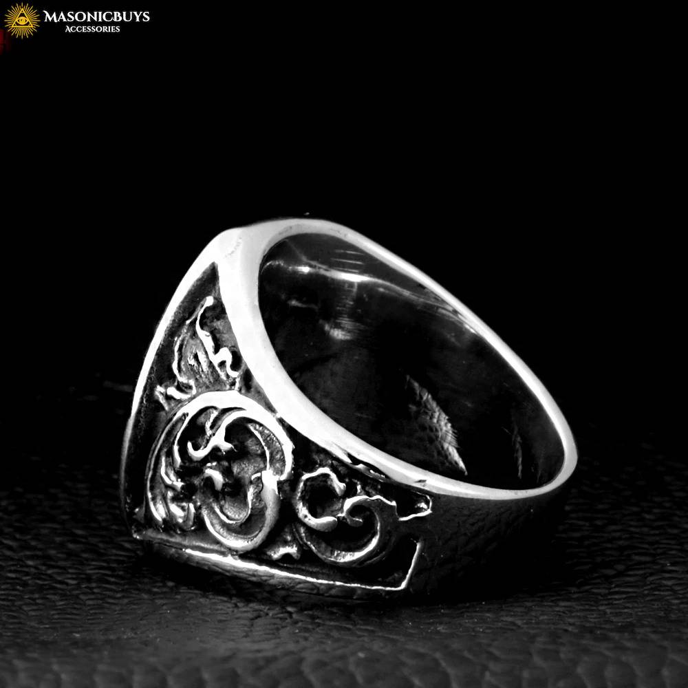 Antique Robustious Masonic Ring | MasonicBuys