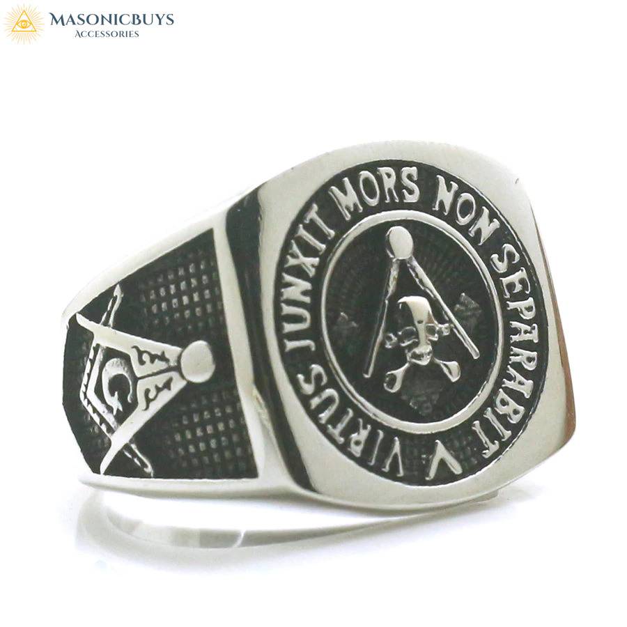 Masonic Ring With Scottish Rite 14th Degree Motto | MasonicBuys
