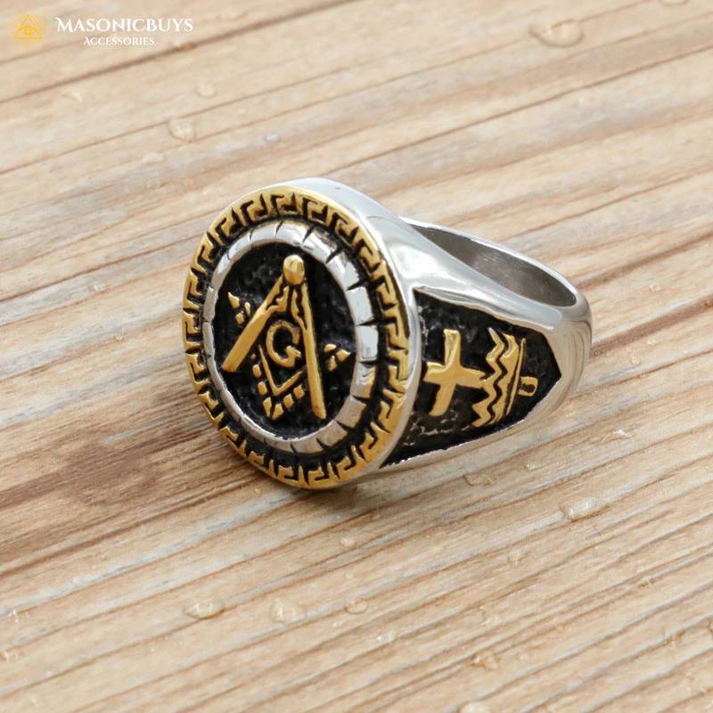 Egyptian Style Masonic Ring | MasonicBuys