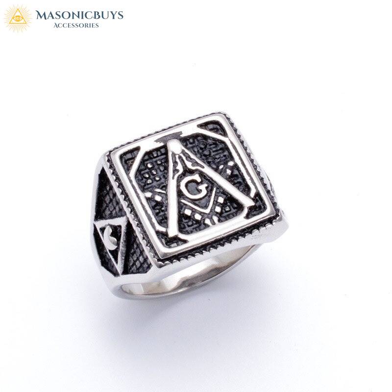 Masonic Ring With Heart Symbol | MasonicBuys