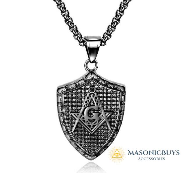 Vintage Masonic Pendant Necklace | MasonicBuys