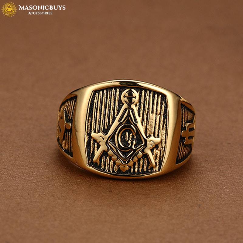 Ancient Masonic Ring | MasonicBuys