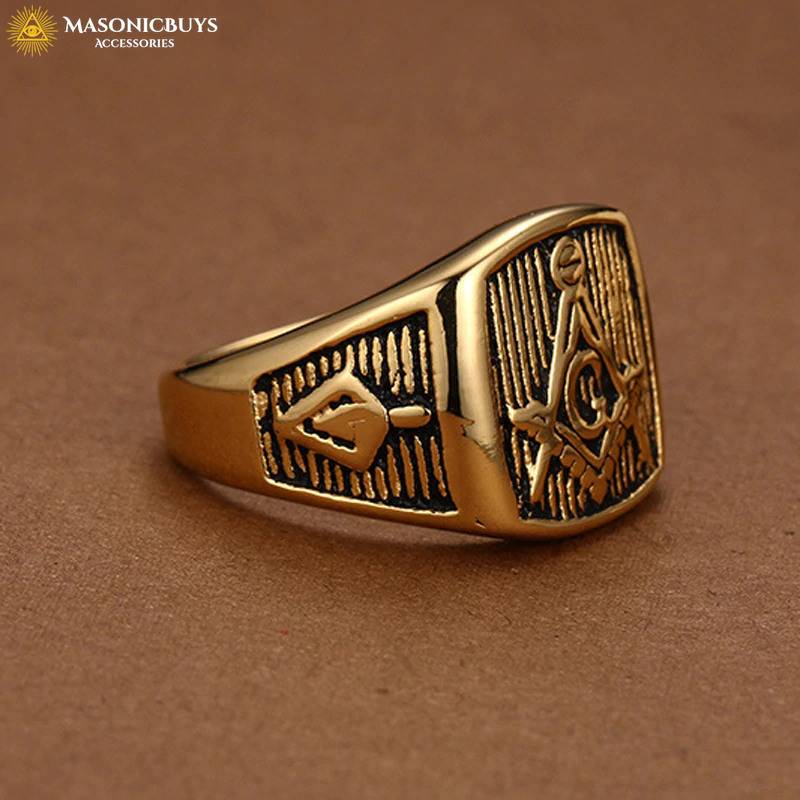 Ancient Masonic Ring | MasonicBuys