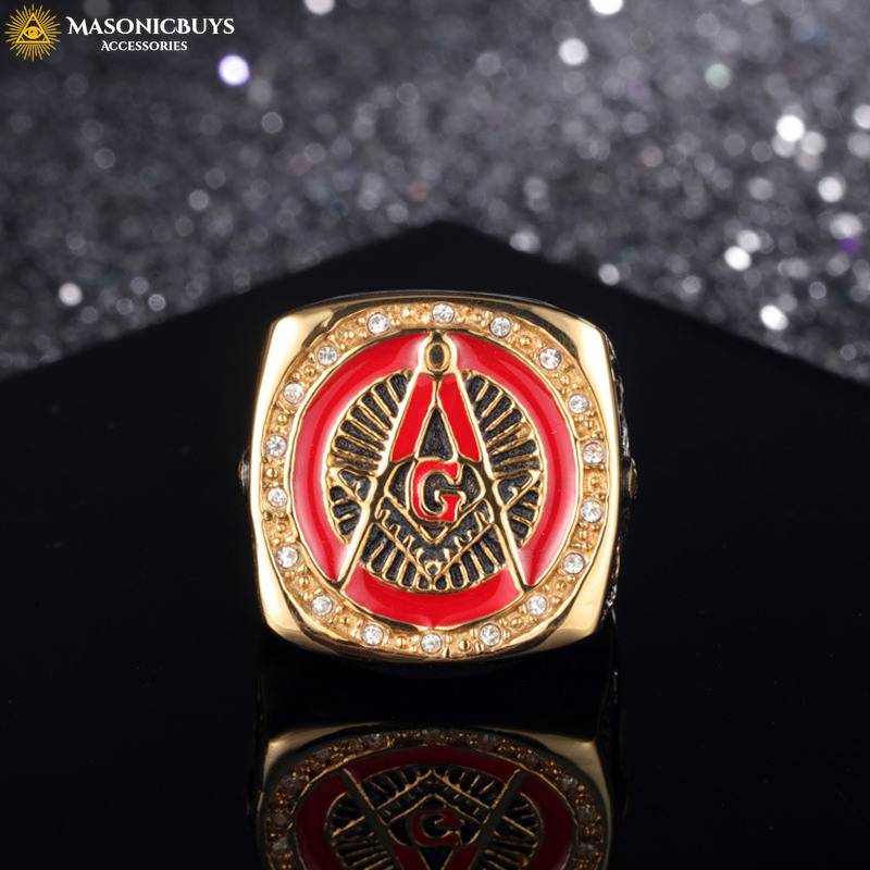 Charming Vintage Masonic Ring | MasonicBuys