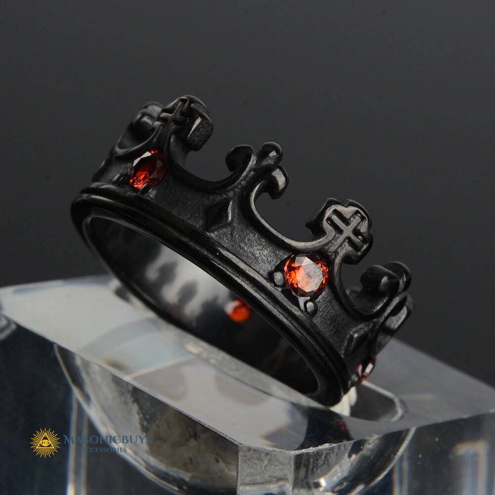 Knights Templar Crown Ring | MasonicBuys