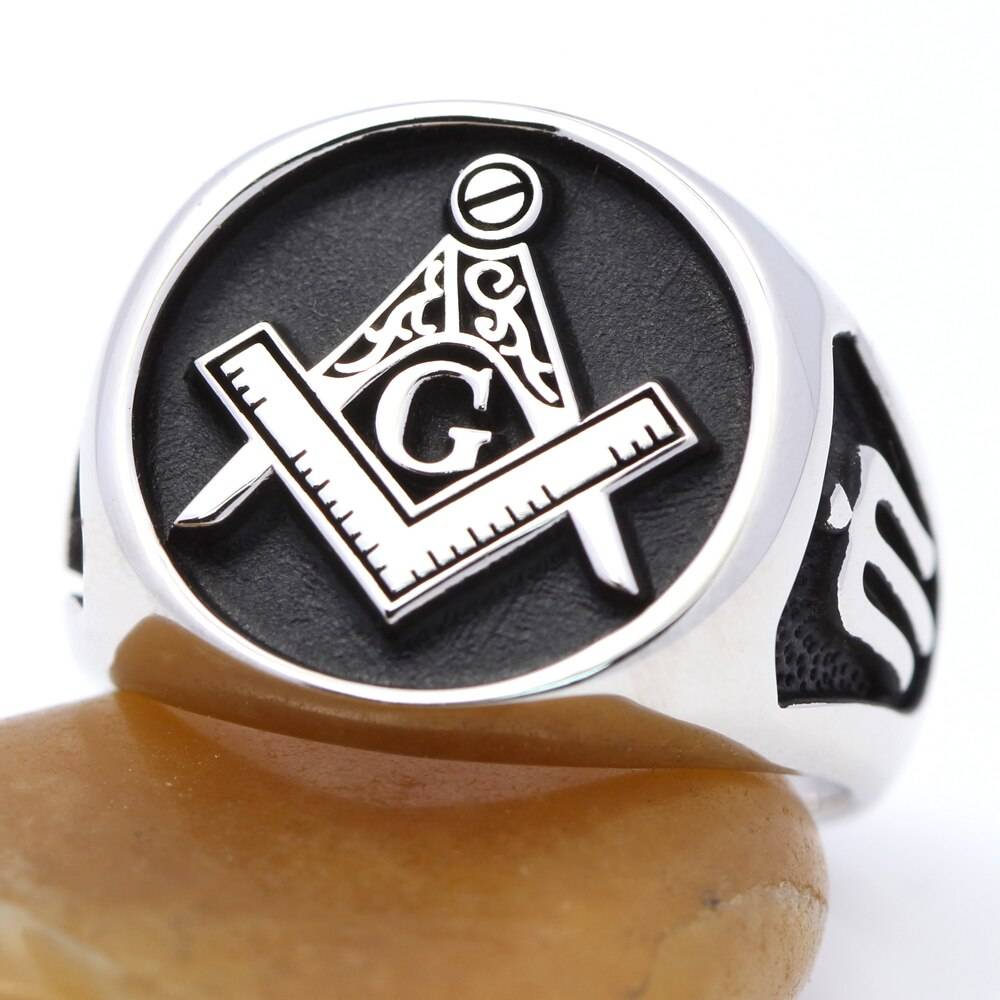Classic High Quality Silver Masonic Ring | MasonicBuys