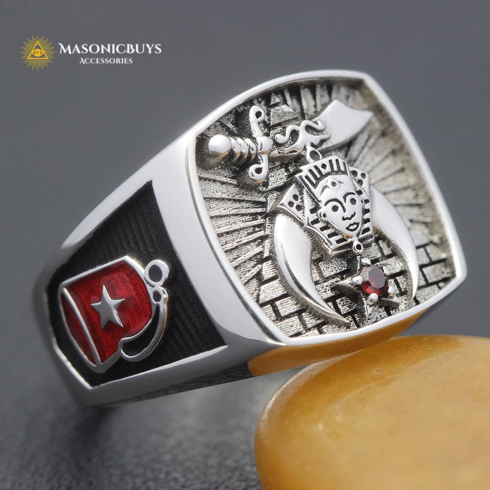 Shriners Silver Masonic Ring | MasonicBuys