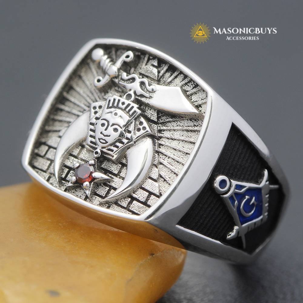 Shriners Silver Masonic Ring | MasonicBuys