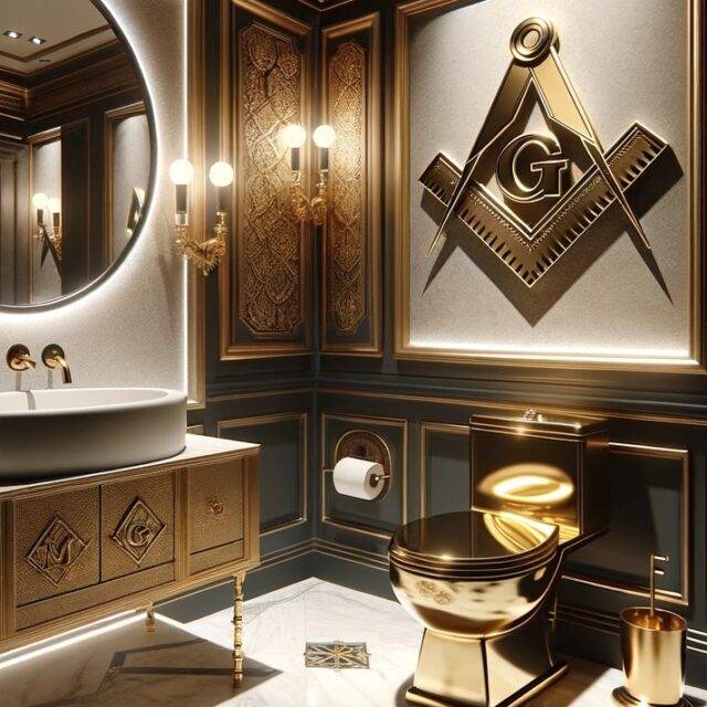 Freemasons and the Allure of Luxury: Exploring Gold Elements in Lodges ...