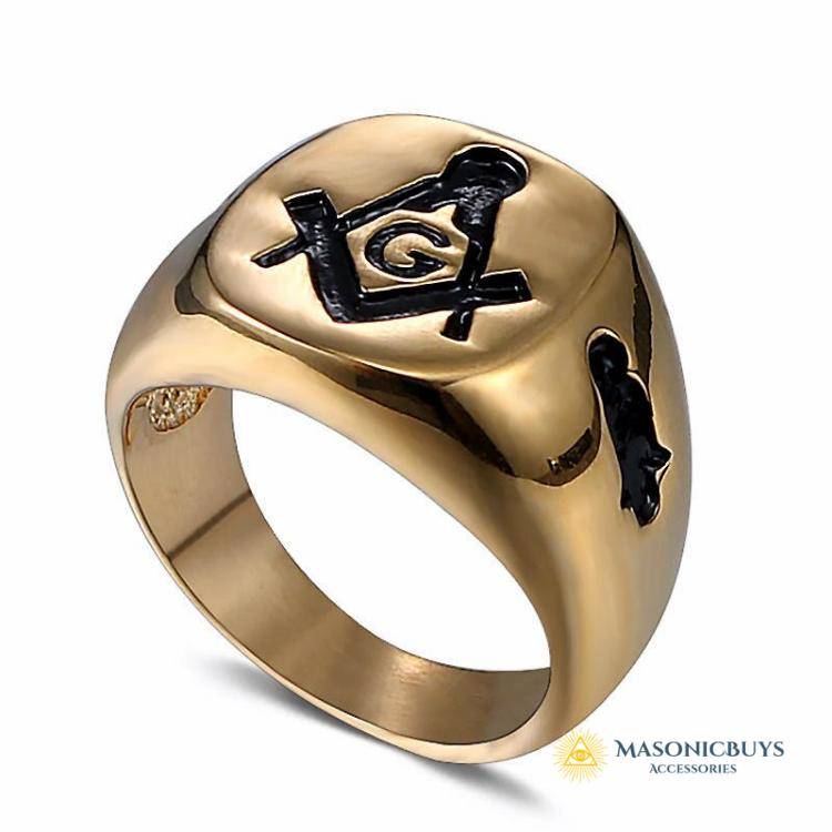 Classic Masonic / Freemason Ring For Men | MasonicBuys