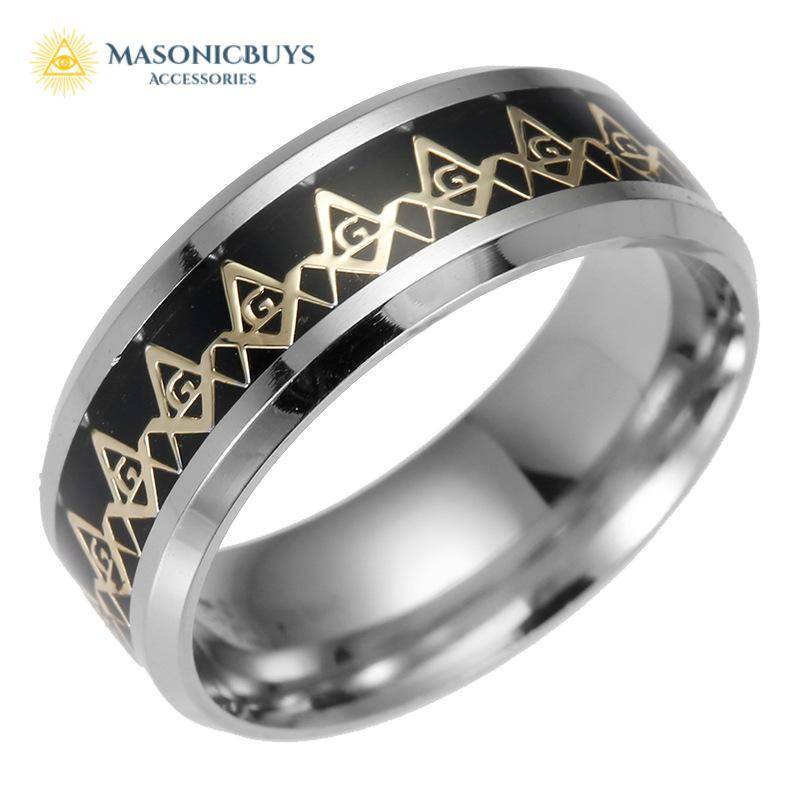 Trendy Freemason Ring for Entered Apprentice | MasonicBuys