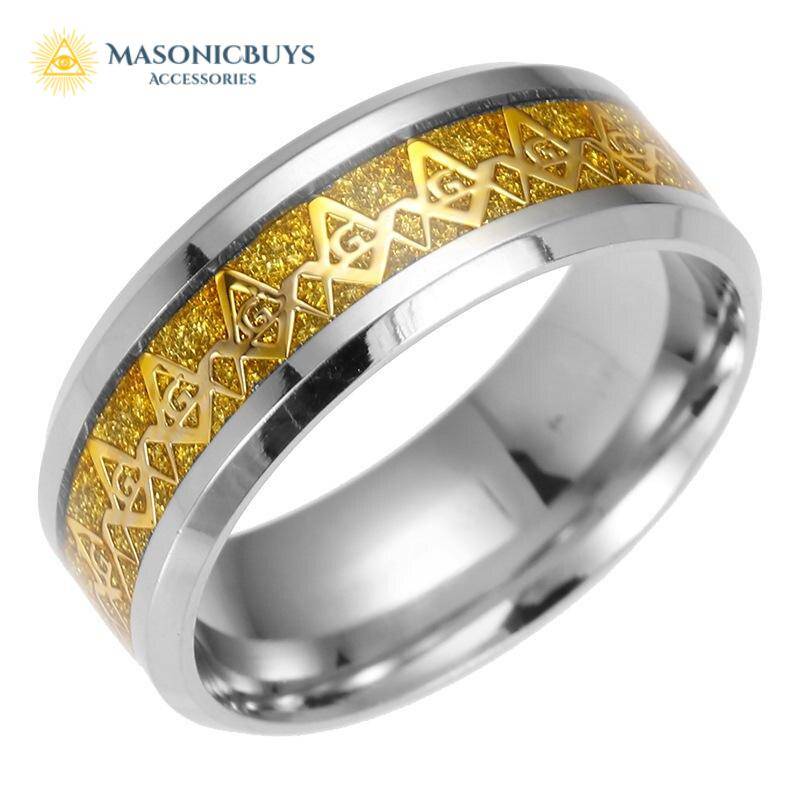 Trendy Freemason Ring for Entered Apprentice | MasonicBuys