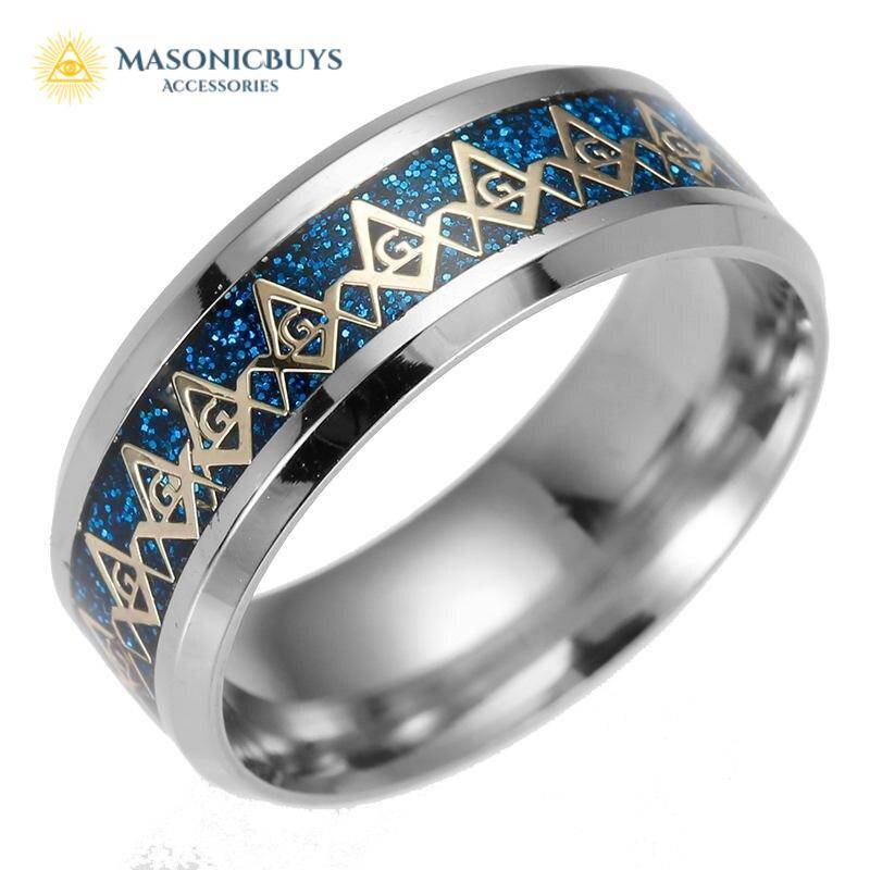 Trendy Freemason Ring for Entered Apprentice | MasonicBuys