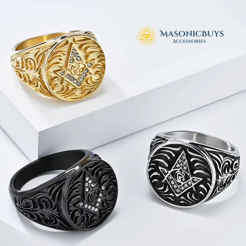 Crafted Masonic Signet Ring | MasonicBuys